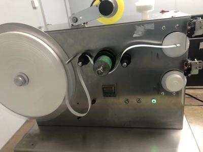 China 30W Semi-Auto Tape Winding Machine 220V for Tape Thickness 10-25mm Roll Diameter 19-60mm for sale