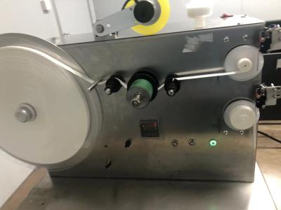 China Stainless Steel Semi-Auto Tape Winding Machine 30W Power 30KG Weight for sale