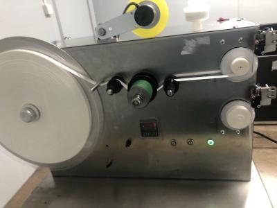China Semi-Automatic Stainless Steel Tape Winding Machine 30W 19-60mm Roll Diameter for HMEF Factory for sale