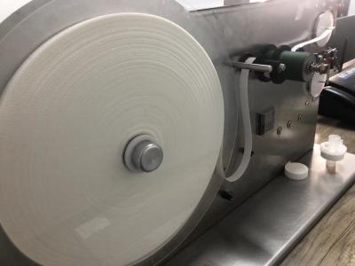 China ±0.2mm Labeling Error Allowance Paper Roll Winding Machine for Tape Thickness 10-25mm for sale