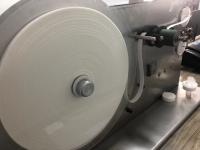 China Adjustable Feeding Length Tape Winding Machine for Stainless Steel Products for sale