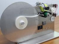 China Stainless Steel HME Filter Paper Tape Winding Machine 20-150mm Width 3 Inch Core for sale