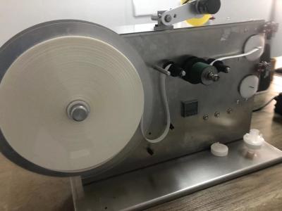 China 10kg SUS304 HMEF Tape Winding Machine 9-25mm Width PLC Control Automatic for sale