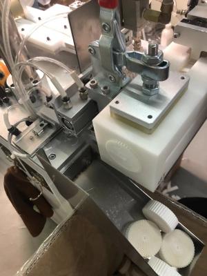 China Automatic HMEF HME Filter Tape Winding Machine 220V 100kg Stainless Steel Roll Diameter 22-60mm for sale