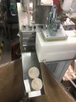 China CR002 Automatic Tape Winding Machine for HME Filters - 22-60mm Roll Diameter, 220V Stainless Steel Construction for sale