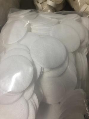 China Disposable CPAP Filter 53x35mm White Cotton 99.9% Efficiency for Resmed Ventilators for sale