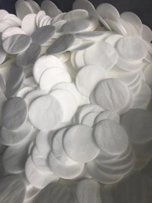 China Circular 50mm Bacterial Filter Paper with 30bar Max Pressure and 99.99% Filtration Efficiency for Medical Applications for sale