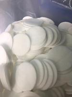 China Circular Bacterial Viral Filter Paper 50mm Diameter 99.99% Efficiency 15bar Max Pressure for sale