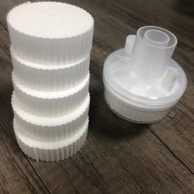 China Medical Grade Class I Electrostatic HME Filter Paper BFE 99.99% Non Woven Fabric Hot Air Cotton 0.3μ for sale