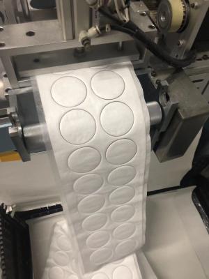 China Circular Temperature Bacterial Viral Filter Paper 30 l/min/100cm2 Flow Rate 121℃ Sterilization Artificial Nose for sale
