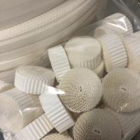 China Wood Pulp Cotton Absorbent Filter Paper White 90g/m2 20 Microns GB/T18830-2009 Medical Grade for sale