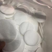 China Circular Bacterial Viral Filter Paper 3mm 15bar Max Differential Pressure 100℃ Operating Temp Artificial Nose for sale