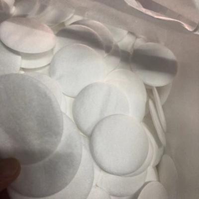 China Circular Bacterial Viral Filter Paper 3mm 15bar Max Differential Pressure 100℃ Operating Temp Artificial Nose for sale