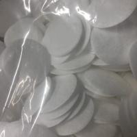 China Circular Bacterial Viral Filter Paper 30l/min Flow Rate 50mm Diameter 121℃ Max Sterilization Temp for sale