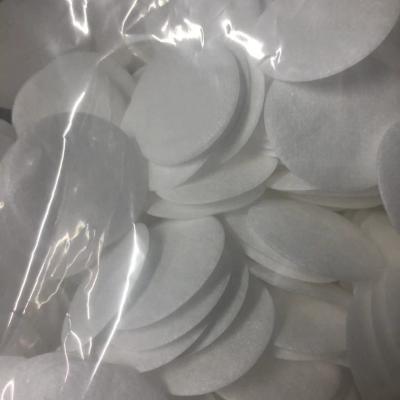 China Circular Bacterial Viral Filter Paper 30l/min Flow Rate 50mm Diameter 121℃ Max Sterilization Temp for sale