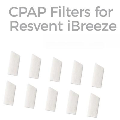 China Bacterial Viral Filter Paper 50mm 99.99% Filtration for Resvent iBreeze CPAP for sale