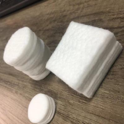 China Square Needle Felt Cotton Air Filter Absorbent Pad Datasheet for HIV Tester CPAP for sale