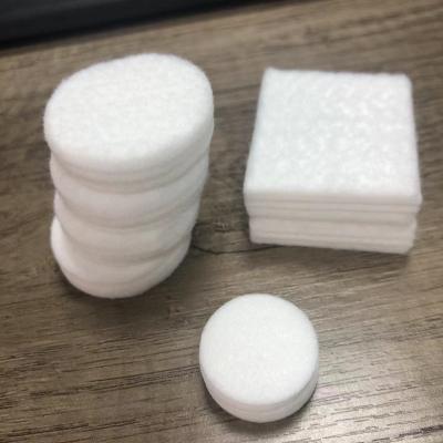 China Absorbent Cotton Pad CPAP Filter White Disposable Filter for HIV Tester for sale