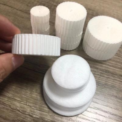 China Virgin Pulp Electrostatic Filter Paper 0.5u Porosity BFE 99.99% for HME Respirator Parts for sale