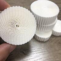 China Circular Wooden Paddle HME Filter Paper 99.99% Filtration Efficiency Custom Diameter for sale