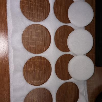 China HME Filter Paper 18mm-30mm Diameter 270% Water Absorption Wood Fiber Humidifier for sale