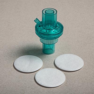 China Electrostatic Cotton Bacterial Viral Filter Paper 50mm-90mm Diameter 99.9% VFE for Respiratory Protection for sale
