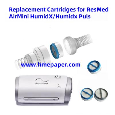 China Compact HME Replacement Cartridges For ResMed HumidX /HumidX Plus for sale