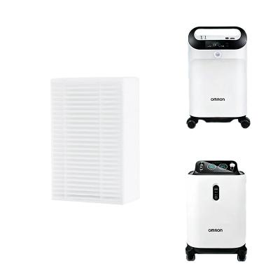 China Oxygen Concentrator HEPA Filter Compatible With OMRON KJR-Y53W Y55W Oxygen Concentrator Replacement Filter for sale