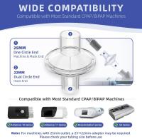 China CPAP Inline Filter for Most Standard CPAP and BiPAP Machines Compatible with ResMed & Dreamstation Size 22mm & 25mm CPAP Tube  CPAP Supplies for sale