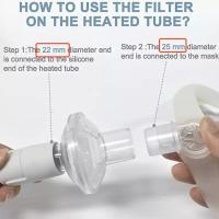 China CPAP Inline Filter for Most Standard CPAP and BiPAP Machines Compatible with ResMed & Dreamstation Size 22mm & 25mm CPAP Tube  CPAP Supplies for sale