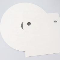 China Open Hole Square 0.45mm Oil Filter Paper Roll 300×300mm for Power Plants Industrial Filtration for sale