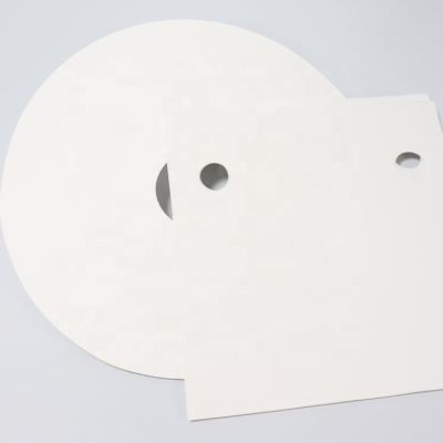 China Open Hole Square 0.45mm Oil Filter Paper Roll 300×300mm for Power Plants Industrial Filtration for sale