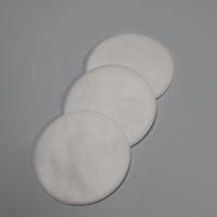 China Round Electrostatic Cotton HME Filter Paper 0.98mm Thickness 190g/m² for Medical Heat Moisture Exchange for sale