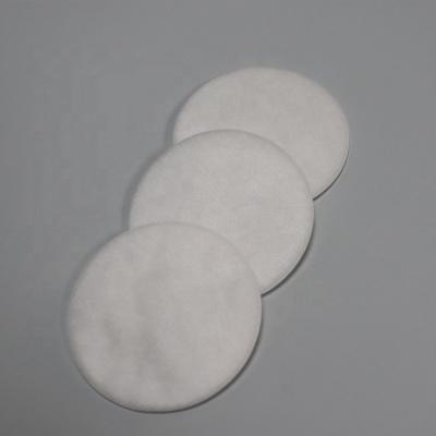 China Round Electrostatic Cotton HME Filter Paper 0.98mm Thickness 190g/m² for Medical Heat Moisture Exchange for sale
