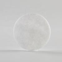 China HME Bacterial Viral Filter Air Filter Pad Cotton 55mm 1.0mm Thickness 8g Weight Medical Grade for sale
