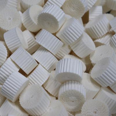 China Medical HME Crepe Paper Roll Width 12mm to 70mm Diameter for Heat Moisture Exchanger Filters for sale