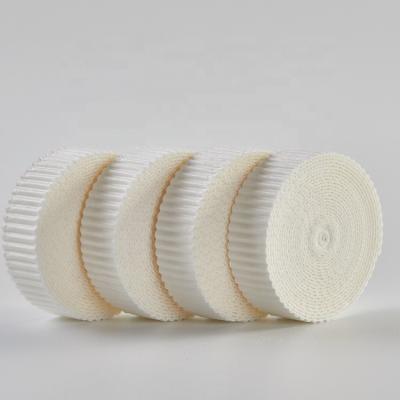 China White Moisture Absorbent Paper HME Filter 1.1mm Height 160-190g/m² for Heat and Moisture Exchanger Applications for sale