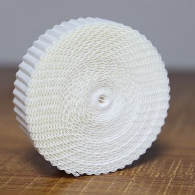 China 260% Pleated Waved Creped Absorbent Filter Paper for Medical HMEF/HME - 160-190g/m² Weight, 10-600mm Width for sale