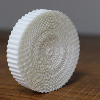 China Corrugated HME Filter Paper 0.98mm Height 160-190g/m² for Medical Heat Moisture Exchange Applications for sale