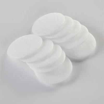 China Medical BFE 99.999% HME HEPA Bacteria Virus Round Filter Paper Pad 25-65mm for sale