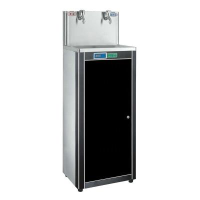 China LONGWANGDA Stainless Steel Drinking Fountain Water Dispenser 2000W 380V Hot & Cold Stand Type for sale