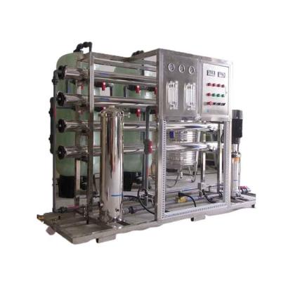 China Industrial Reverse Osmosis Water Purification System 2000L/H Capacity for Factory Drinking Water Treatment for sale