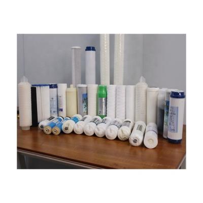 China Coconut Activated Carbon Water Filter Element 100 GPD 300 GPD Flow Rate 25pcs/Box for sale