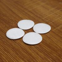 China 1-6 Layers Dust Electrostatic Fabric Filter Cotton Sheet Round 1-5mm Thickness Custom Size for sale