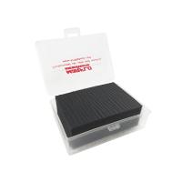 China Square Red Car Polishing Clay Block 83x56x29mm Medium Grade Detailing Clay for Auto Paint for sale