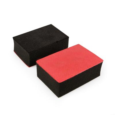 China Square Red Car Polishing Clay Block 83x56x29mm Medium Grade Detailing Clay for Auto Paint for sale