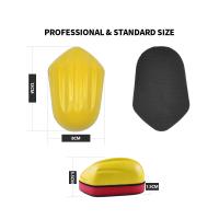 China Synthetic Yellow Clay Bar Block 3 Pad Car Washing Detailing Clay Pad with Applicator for sale