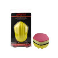 China Synthetic Yellow Clay Bar Block 3 Pad Car Washing Detailing Clay Pad with Applicator for sale