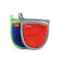 China Custom Size Autoscrub Wash Clay Mitt 22x14.5cm for Car Detailing Reusable for sale
