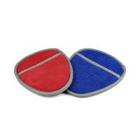 China Effective Cleaning Red And Blue Car Wash Mitt With ISO-9001 Certification for sale